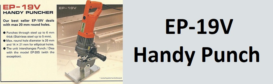 portable steel punches, hand held steel punches, steel punch machines ...