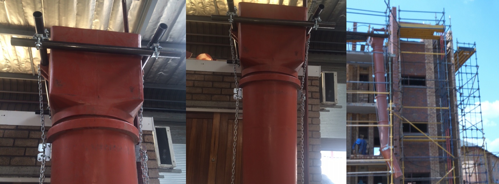 Rubble Chutes from Rebar, Mesh and Construction Supplies