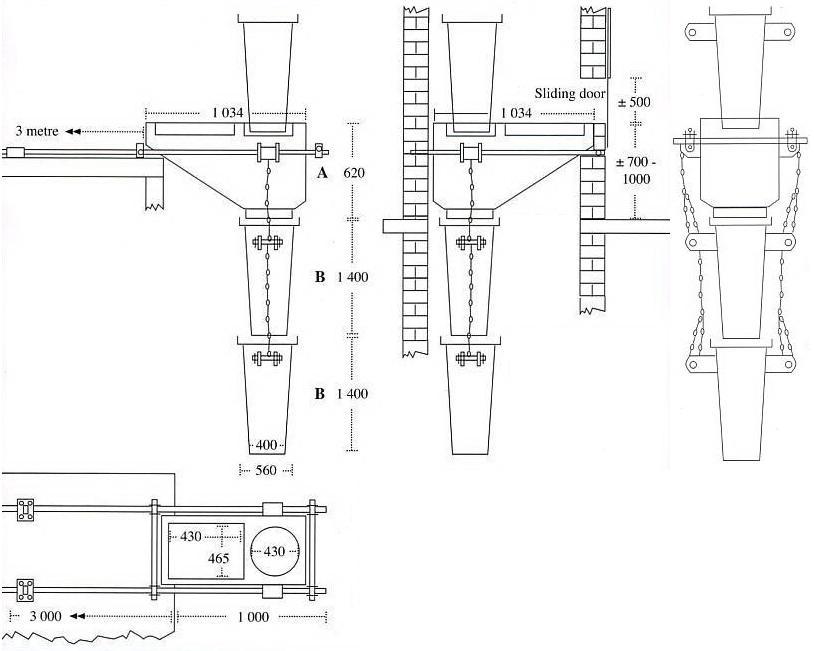 Rubble Chutes from Rebar, Mesh and Construction Supplies